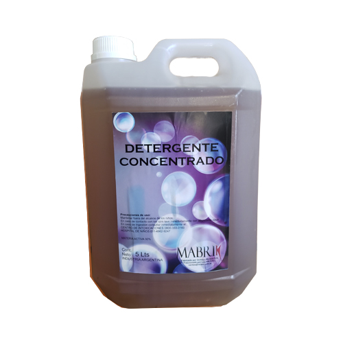 DETERGENTE ULTRACONCENTRADO 30% X 5 LITROS MABRIK